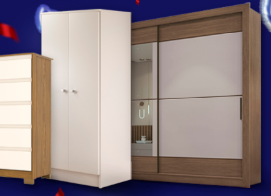 Vale de desconto Lojas Berlanda oferece Seleção de móveis com até 45% ...