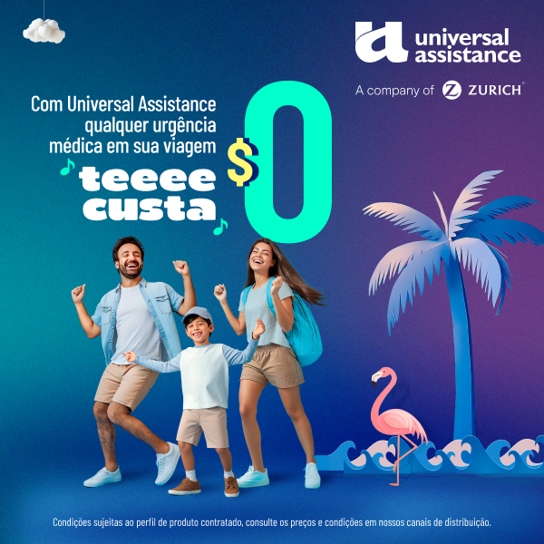 Urgência Médica Por R$0 Na Sua Viagem Com Universal Assistance - Black ...